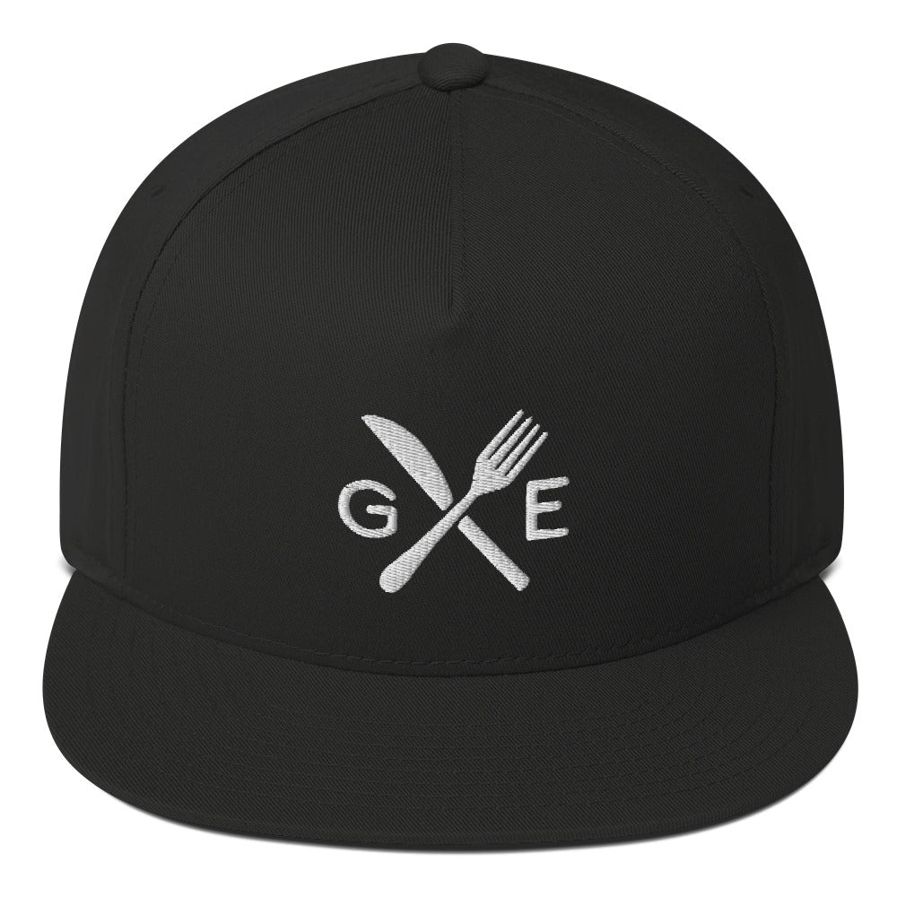 New Cross Snapback - White – Goodeats420